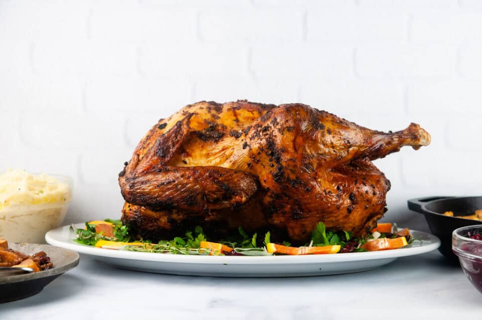 Garlic Butter Basted Turkey - Seasoned Sprinkles