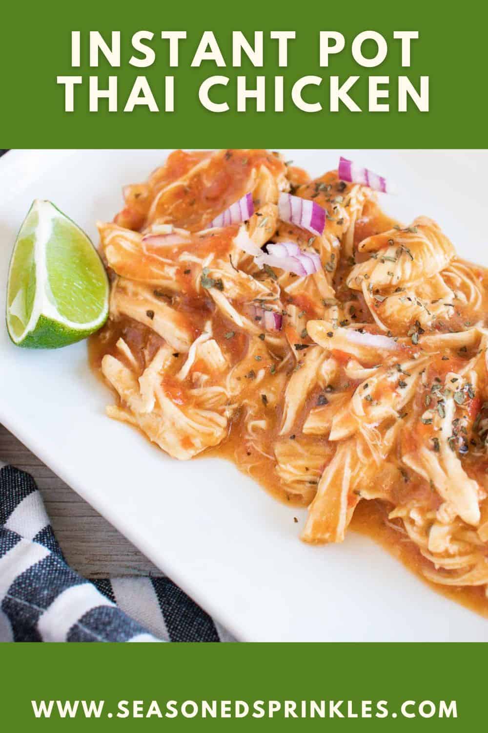 The Best Easiest Instant Pot Thai Chicken (with Coconut Milk ...