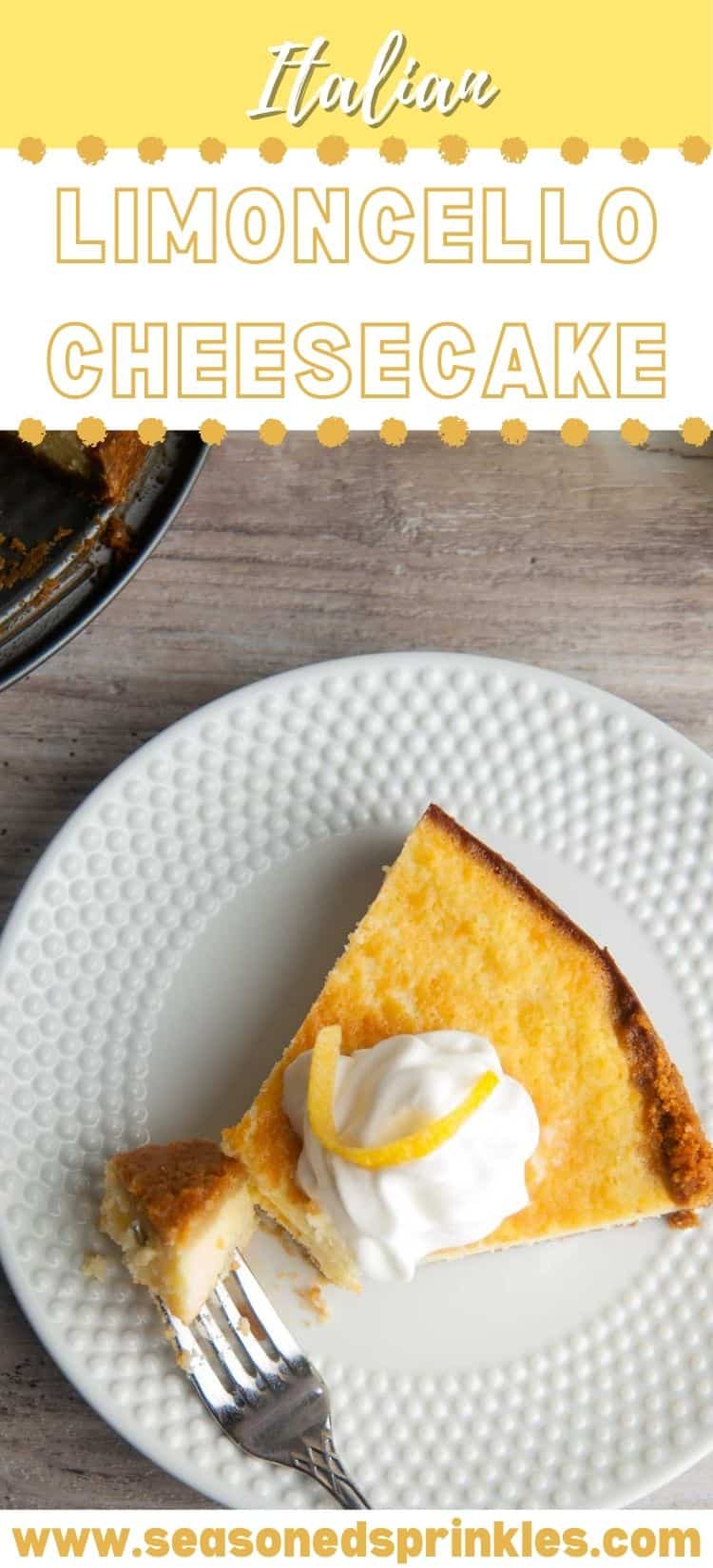 Italian Limoncello Cheesecake (with Ricotta and Mascarpone) - Seasoned ...