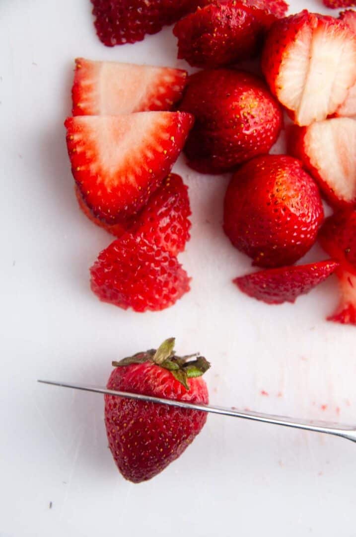 How to Make Strawberry Topping for Cheesecake - Seasoned Sprinkles
