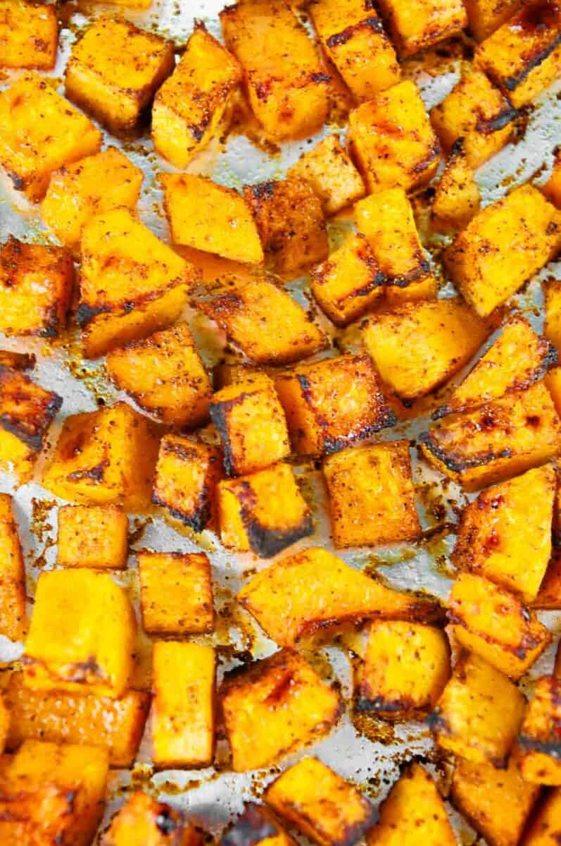 The Best Roasted Spiced Butternut Squash Savory Butternut Squash Recipe ...