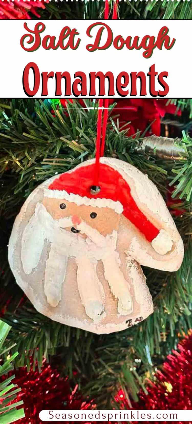 Easy Salt Dough Ornaments - Seasoned Sprinkles