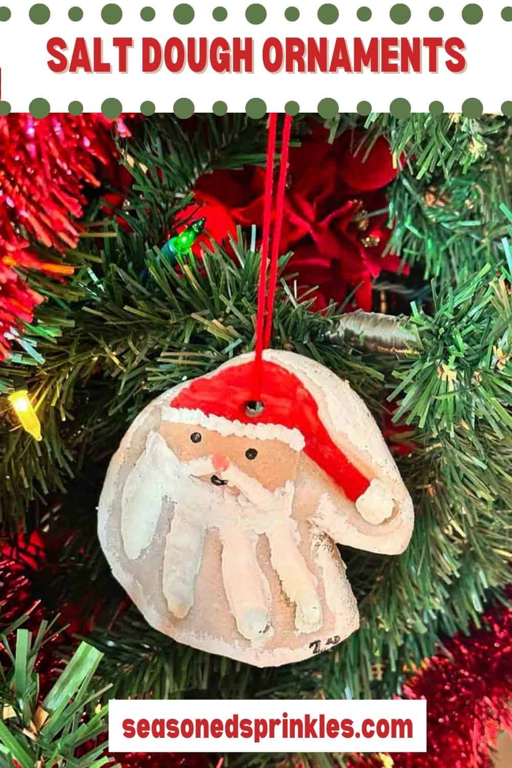 Easy Salt Dough Ornaments - Seasoned Sprinkles