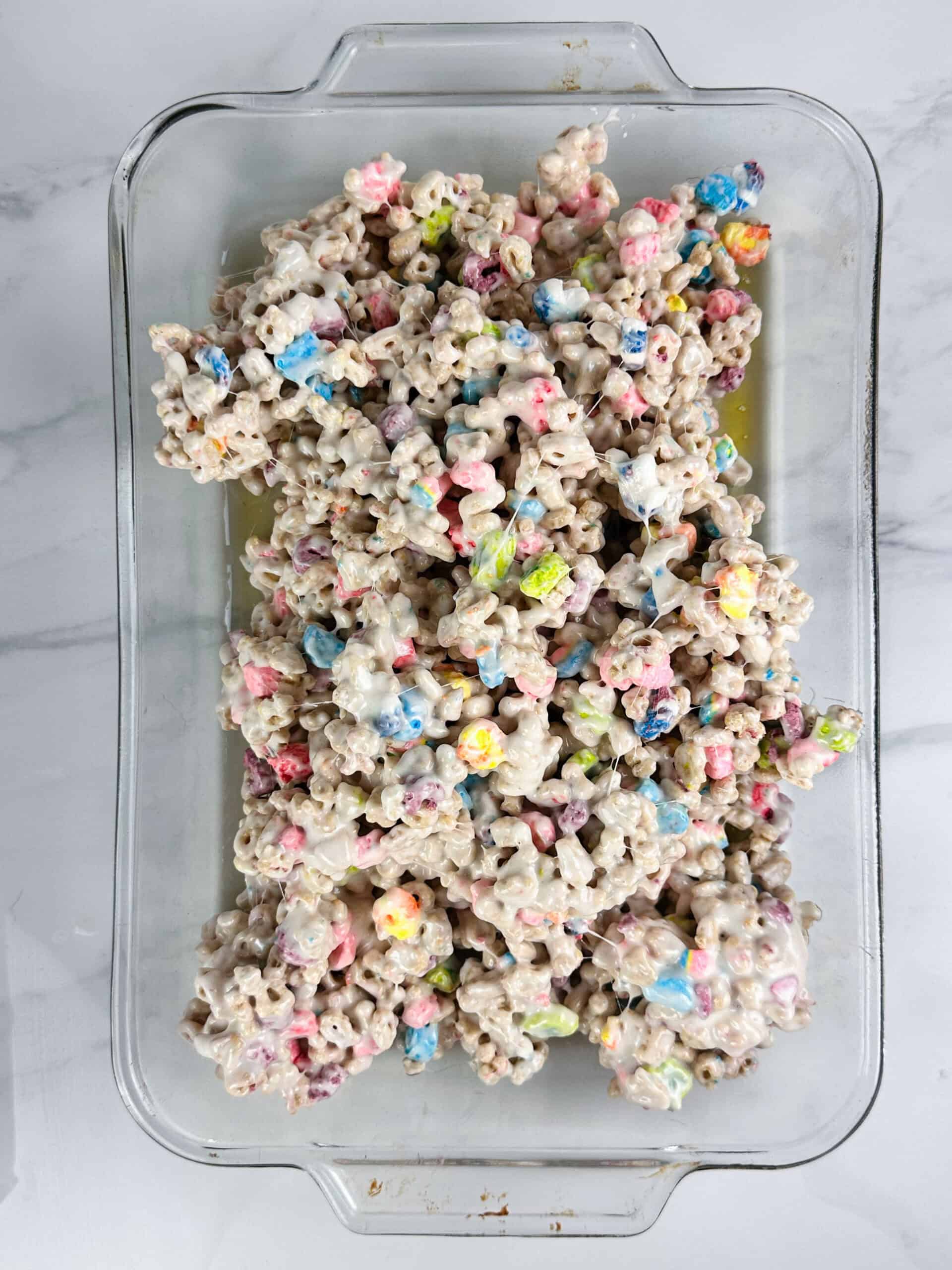 Magical Lucky Charms Krispie Treats - Seasoned Sprinkles
