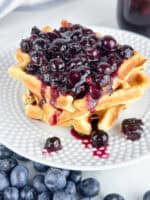 Easy Blueberry Compote - Seasoned Sprinkles