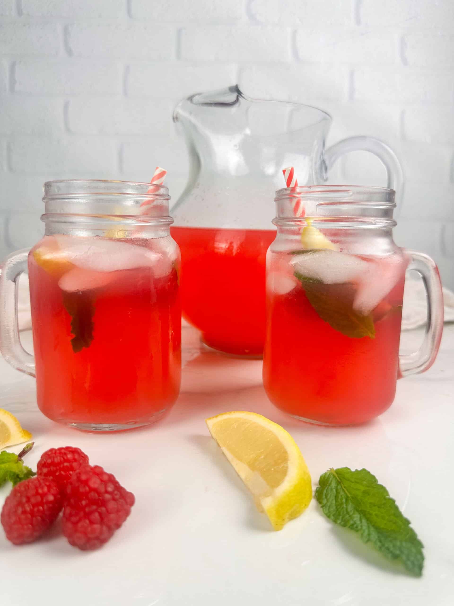 Easy Homemade Raspberry Lemonade - Seasoned Sprinkles