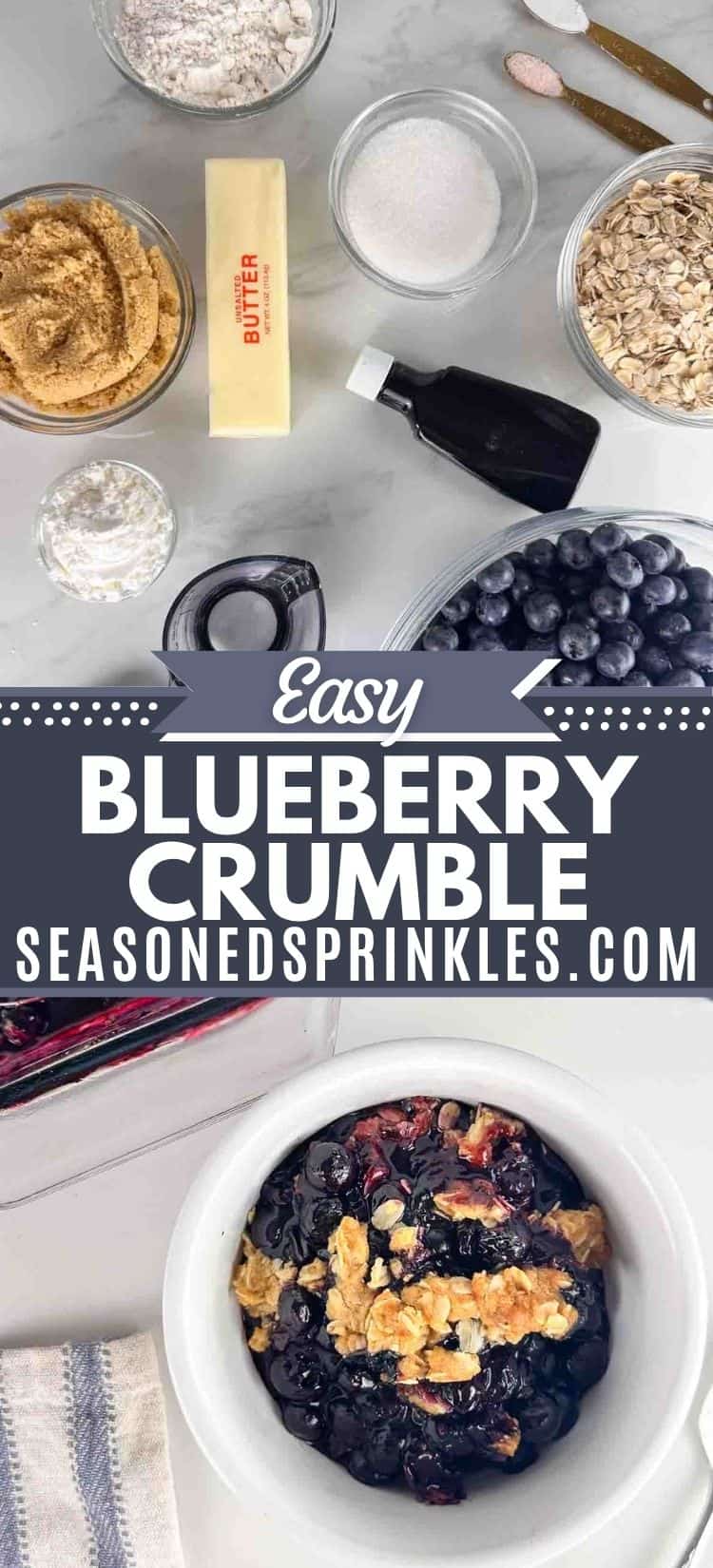 Blueberry Crumble - Seasoned Sprinkles