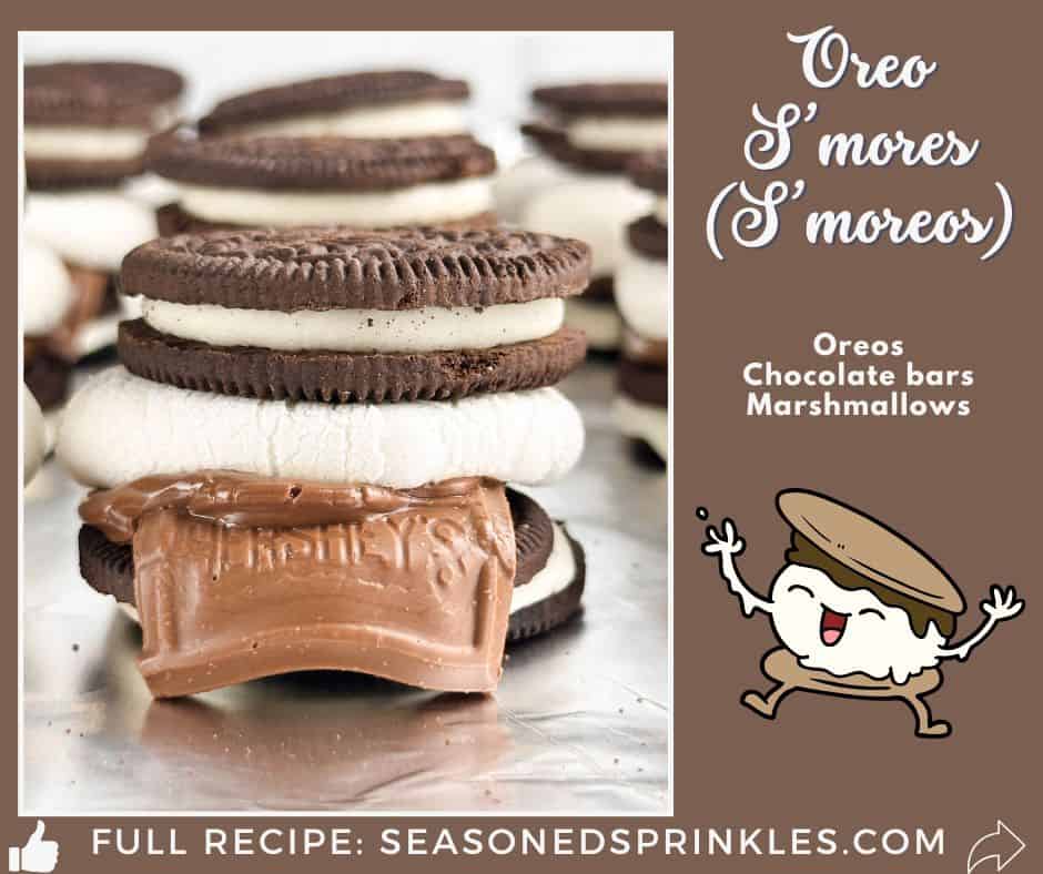 Oreo Smores (Smoreos): 2 Fun Ways - Seasoned Sprinkles