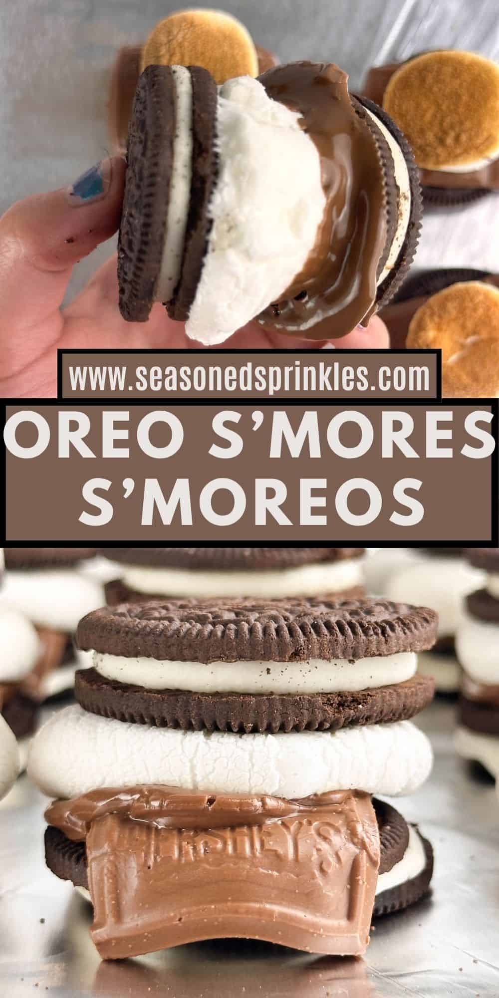 Oreo Smores (Smoreos): 2 Fun Ways - Seasoned Sprinkles