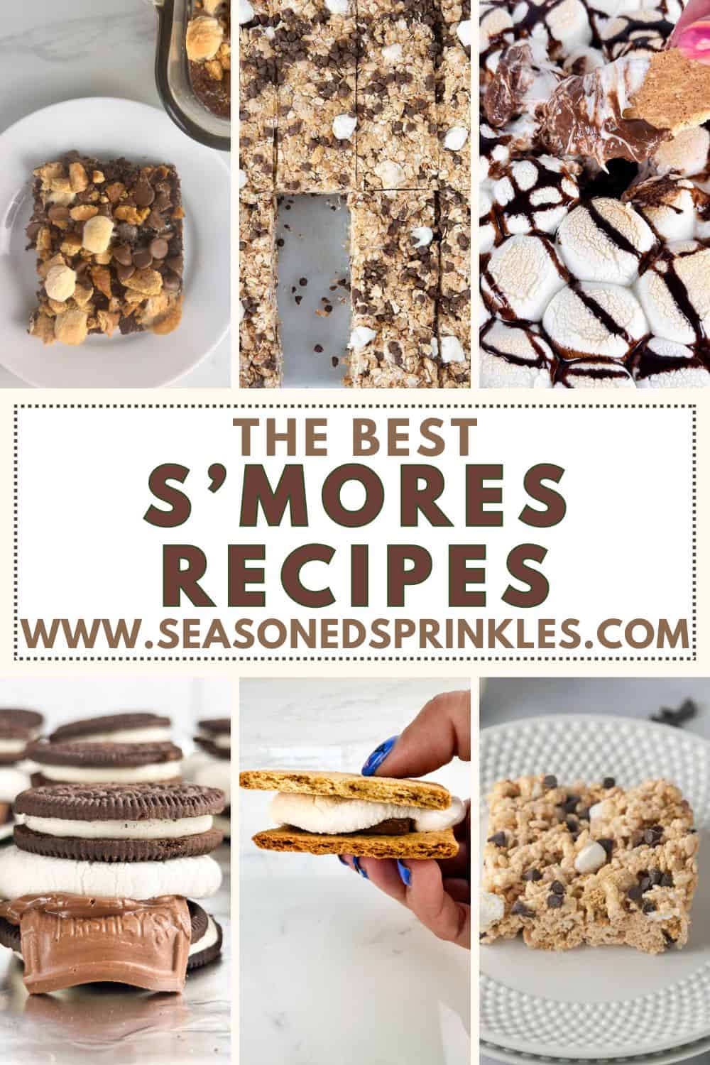 10 Awesome S'mores Dessert Recipes - Seasoned Sprinkles