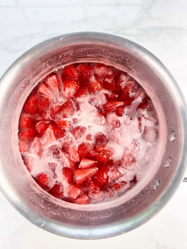 Strawberry Simple Syrup - Seasoned Sprinkles