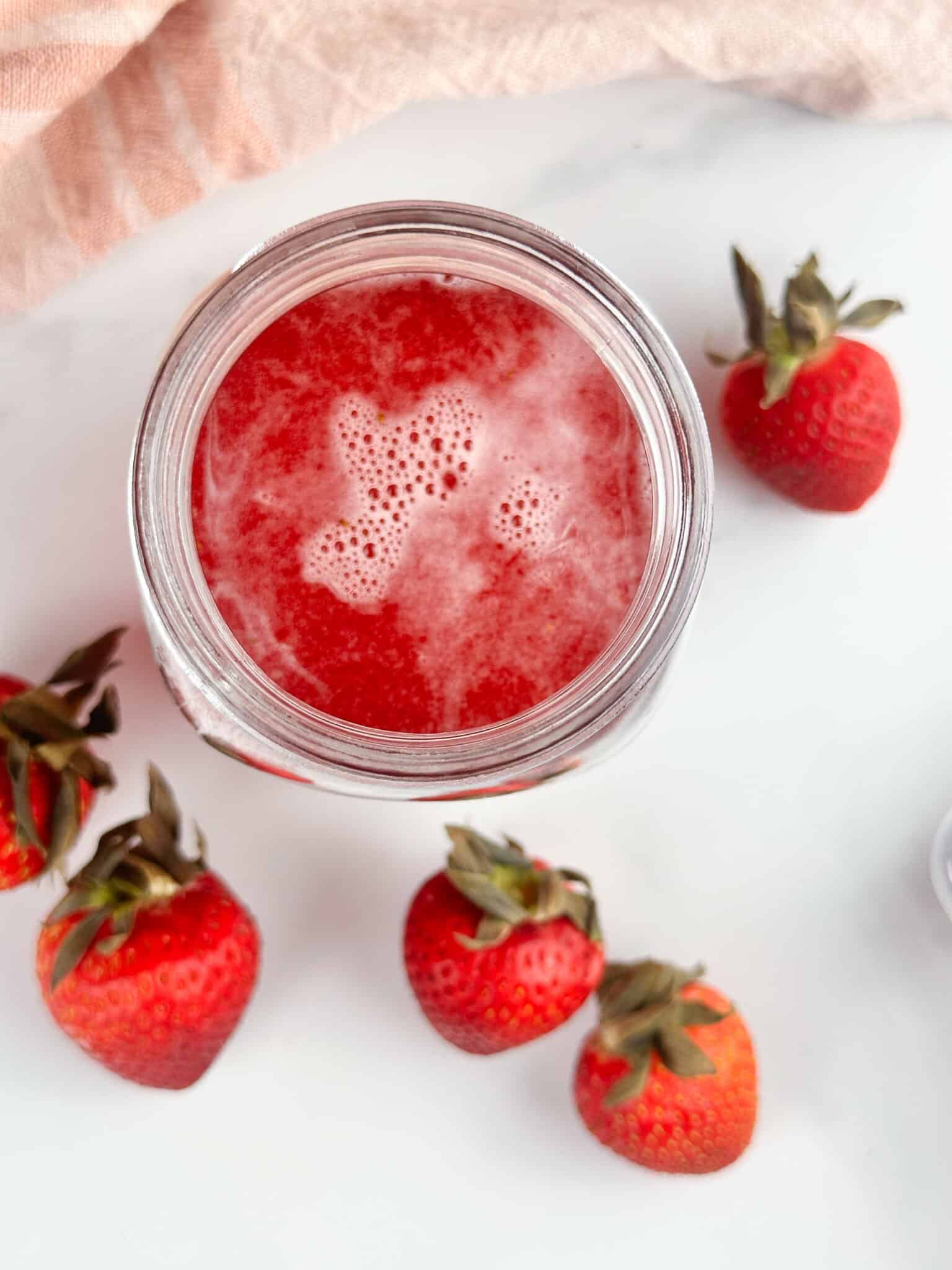 Strawberry Simple Syrup - Seasoned Sprinkles