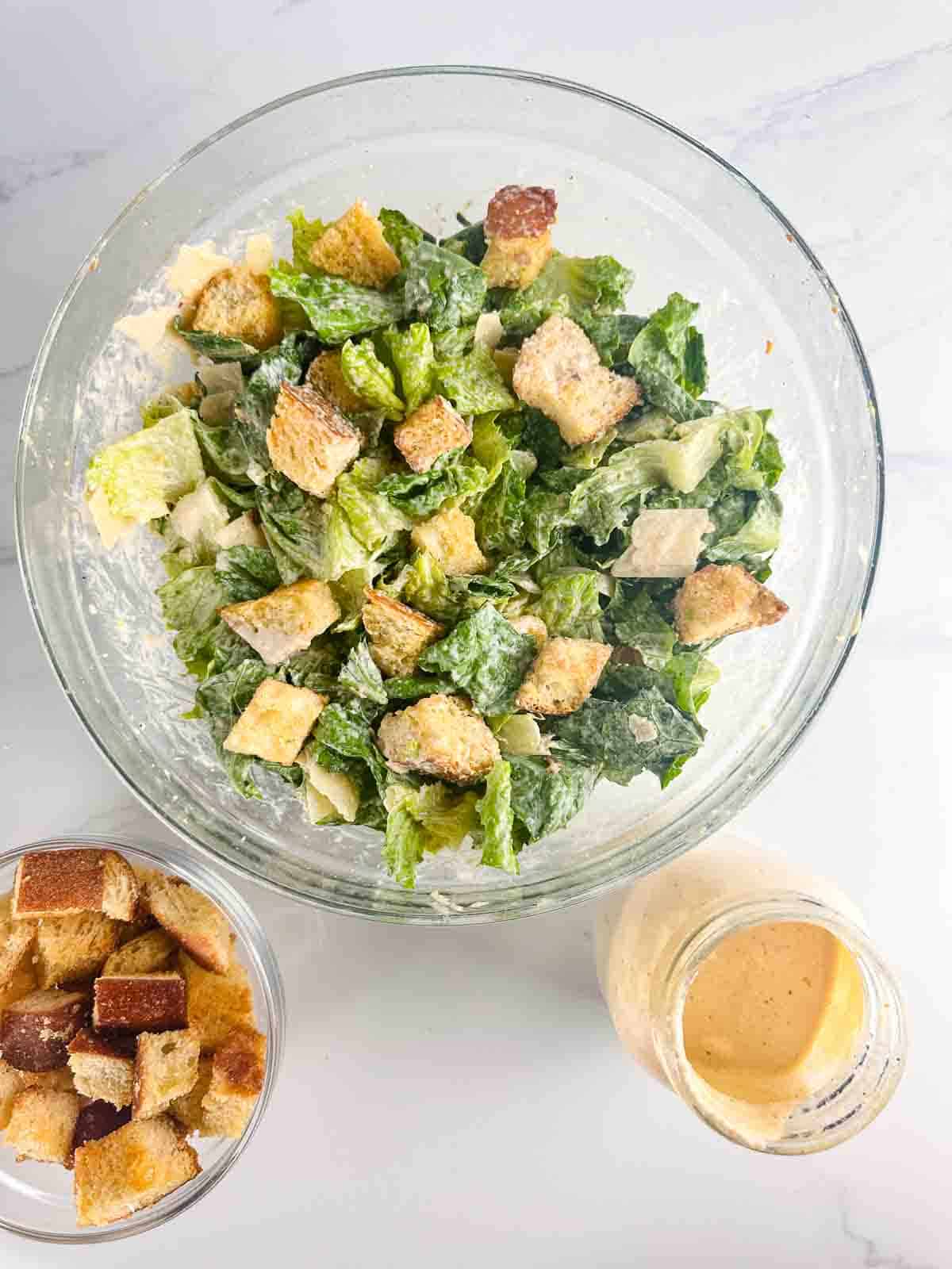 Original Caesar Salad Recipe - Seasoned Sprinkles