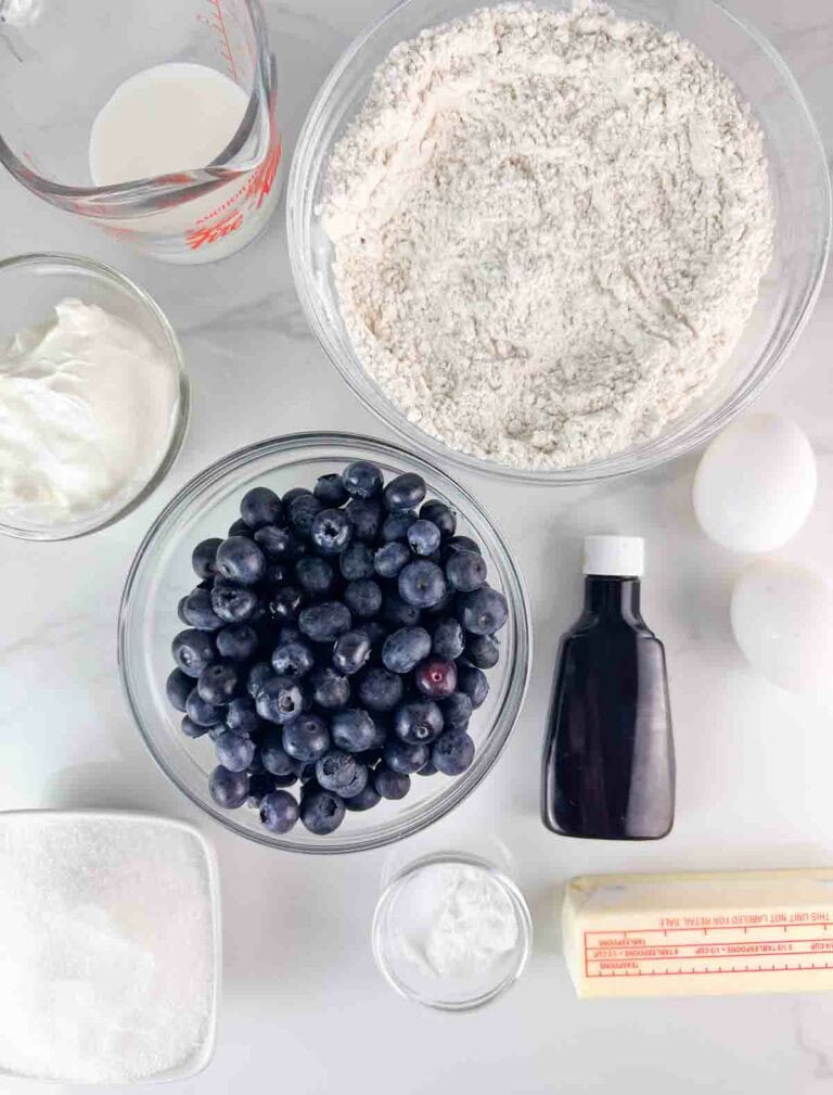 Easy Sour Cream Blueberry Muffins - Seasoned Sprinkles