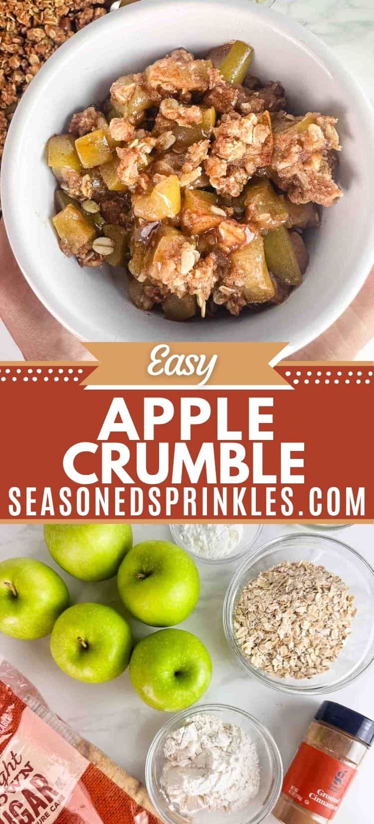 Easy Apple Crumble Recipe - Seasoned Sprinkles