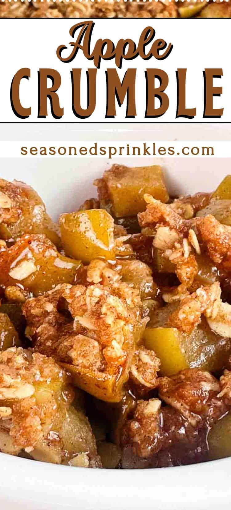 Easy Apple Crumble Recipe - Seasoned Sprinkles