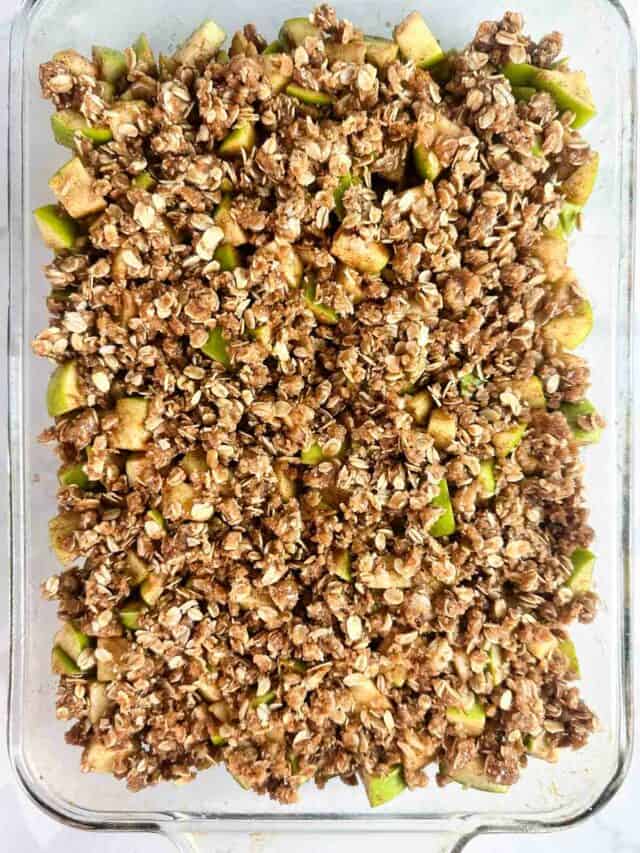 Easy Apple Crumble Recipe - Seasoned Sprinkles
