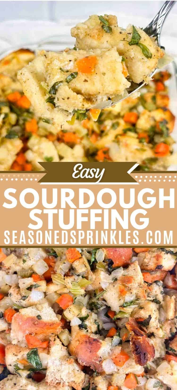 Sourdough Stuffing - Seasoned Sprinkles