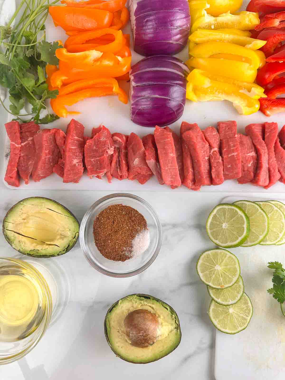 Easy Sheet Pan Steak Fajitas Seasoned Sprinkles